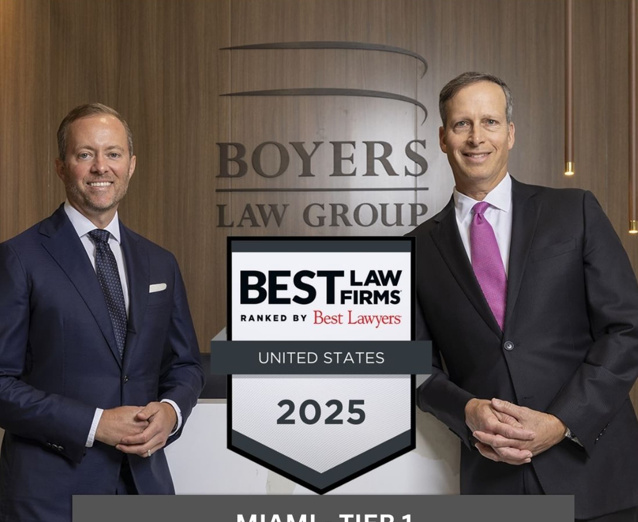 Boyers Law Group Recognized by “Best Law Firms®” - Boyers Law Group